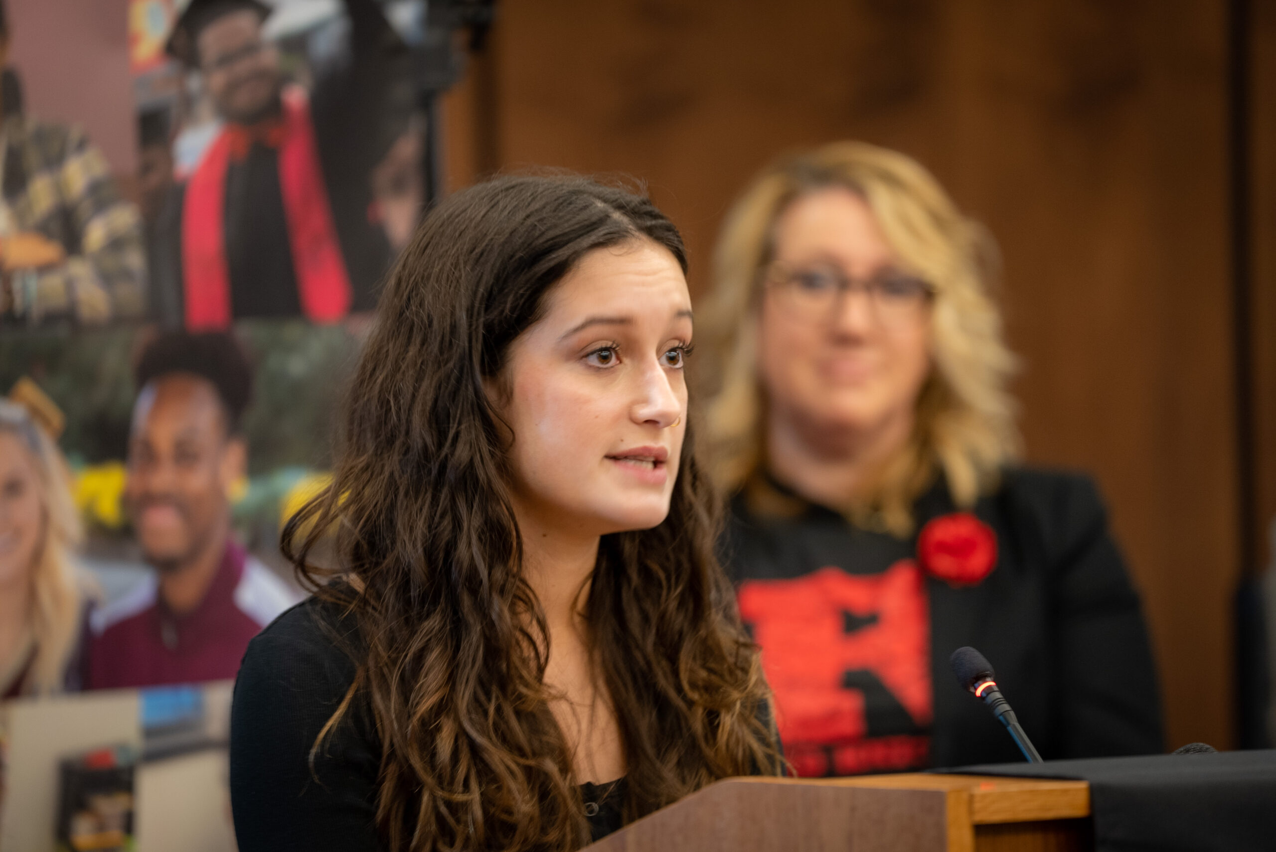Read McCaskey senior Frances Brogan's speech to the PLUS press ...