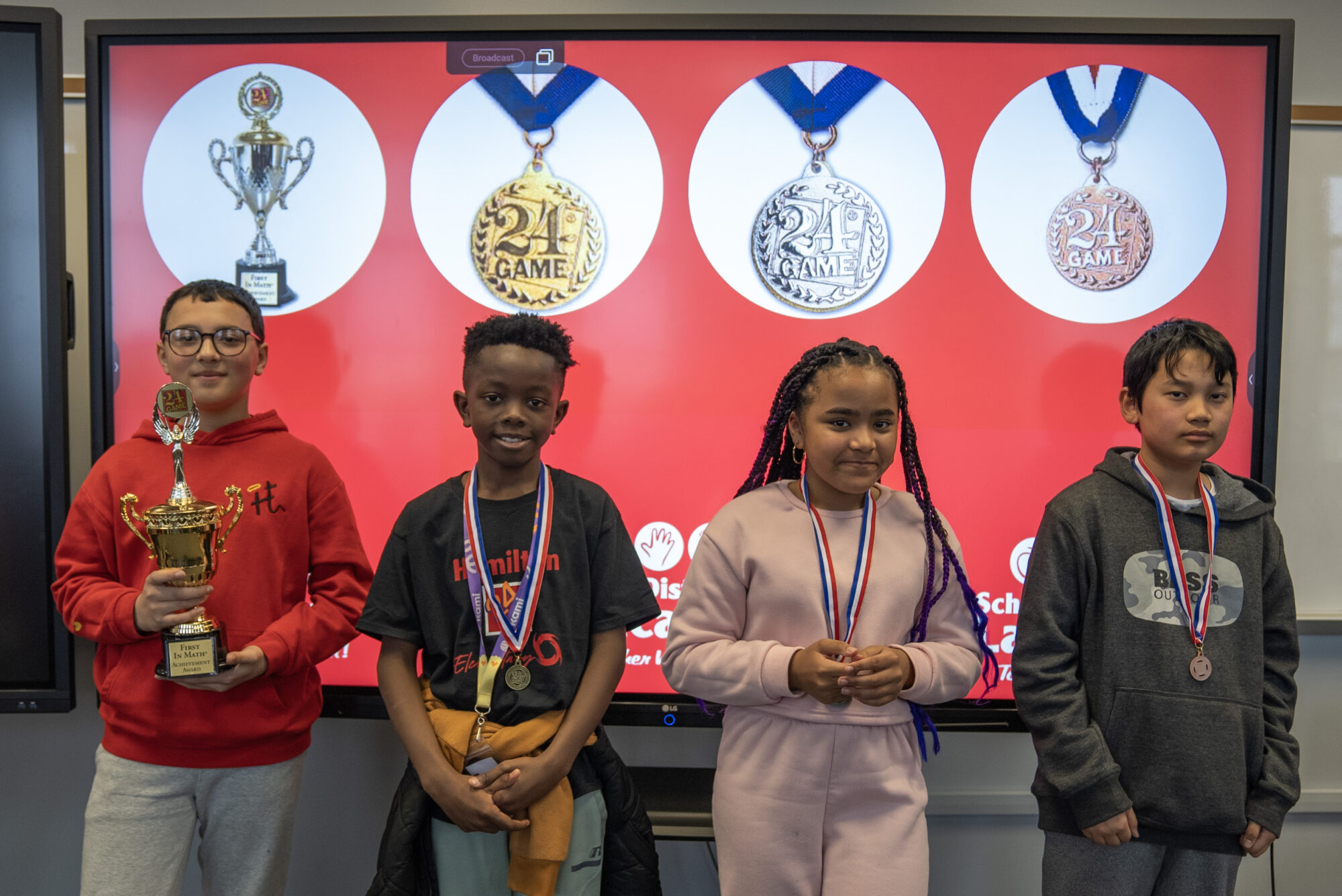 School District of Lancaster celebrates Math 24 Challenge Competition ...