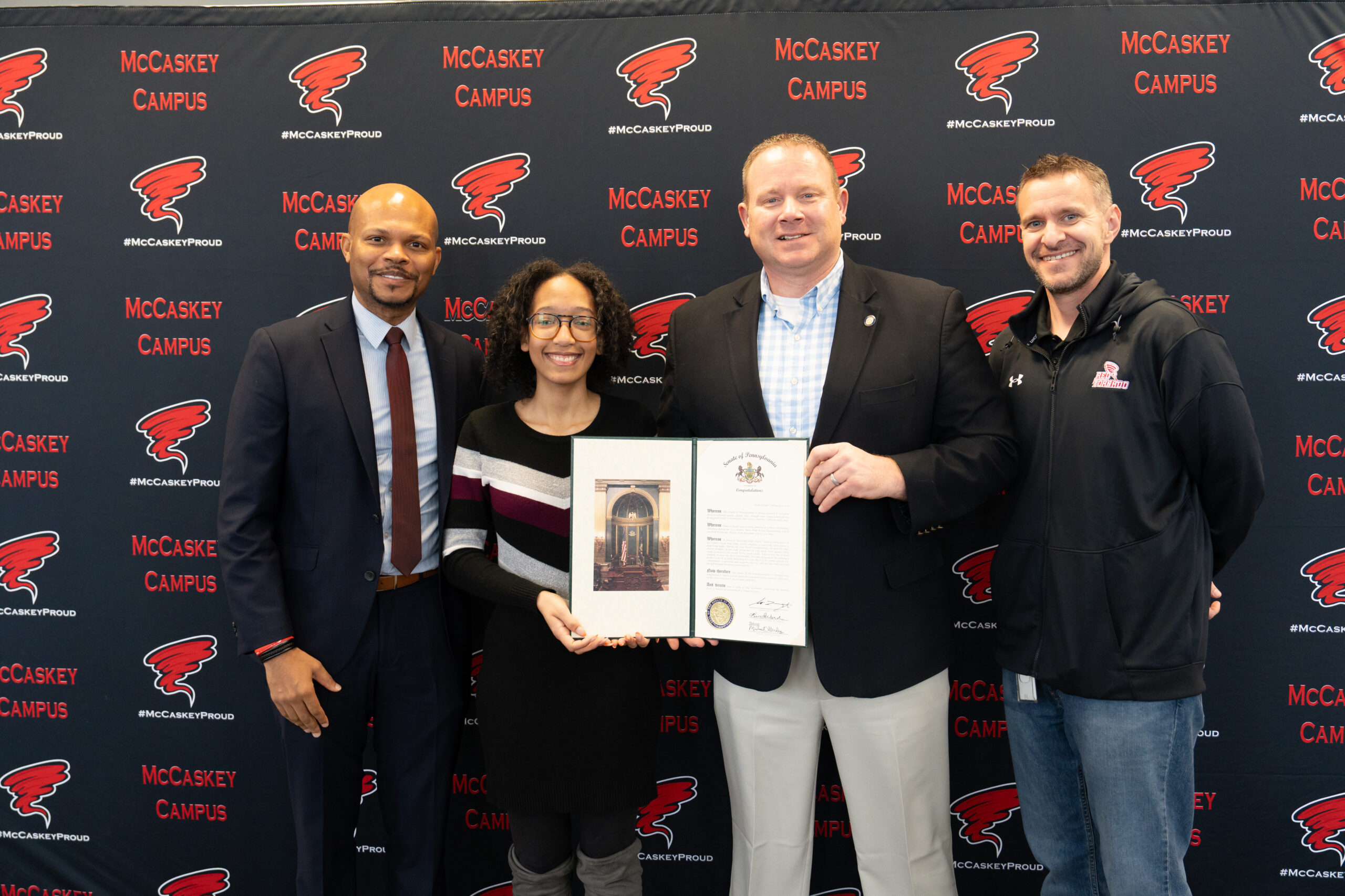 Vanessa Grant Honored by Senator Scott Martin for Mock Trial Excellence ...