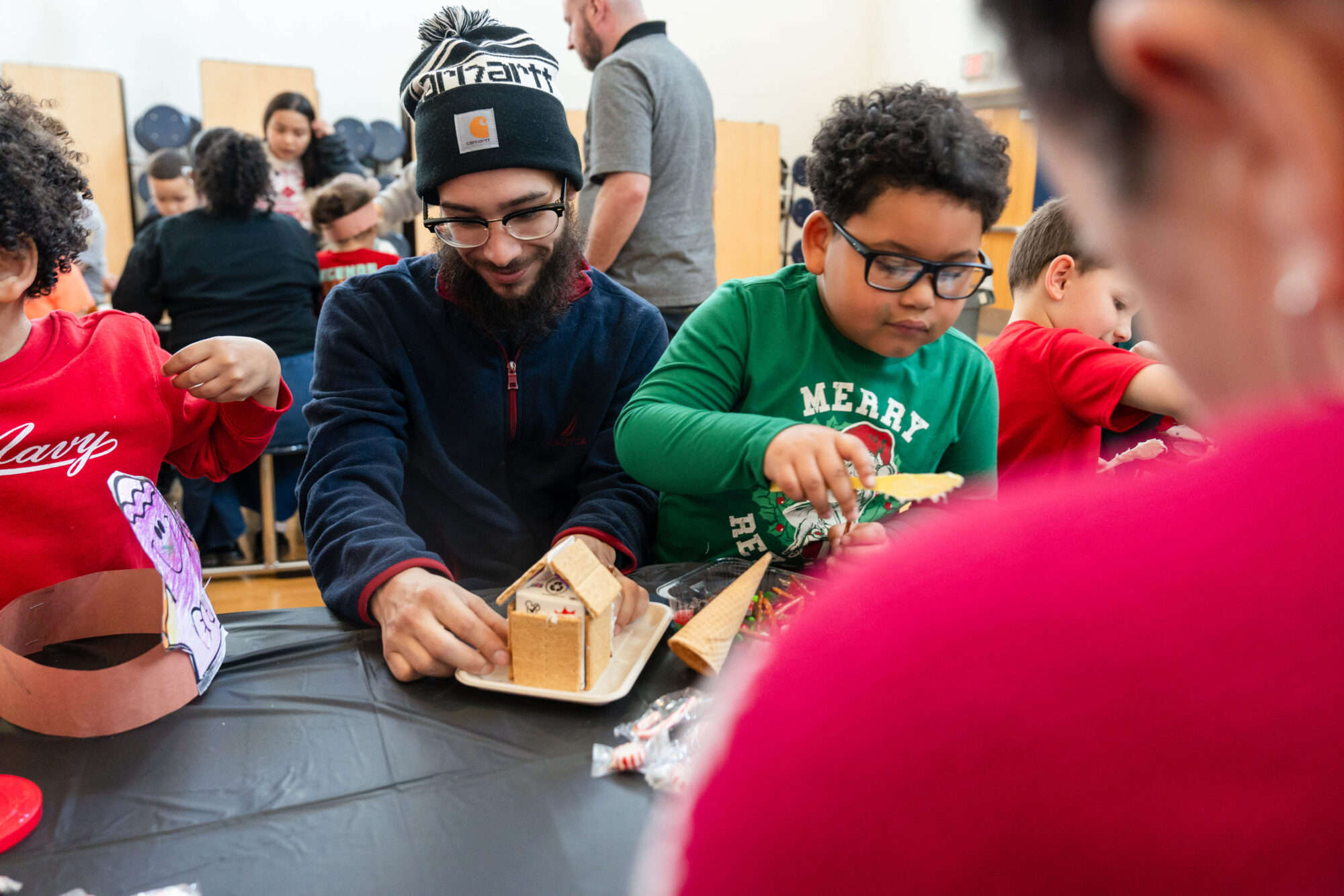 Wharton ES hosts annual Gingerbread House Day - School District of ...