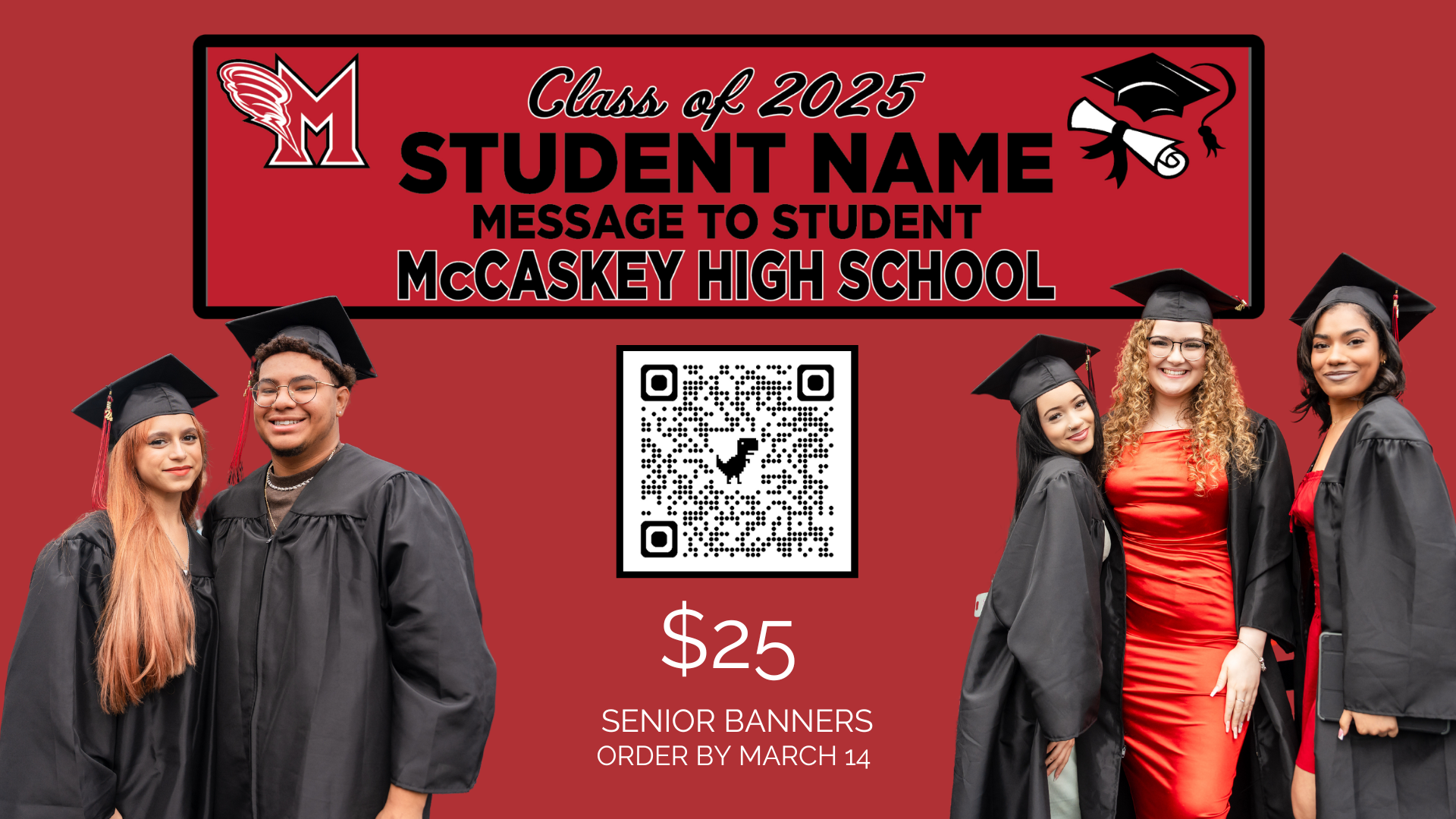 Celebrate the Class of 2025: Order a Custom Senior Banner by March 14 ...