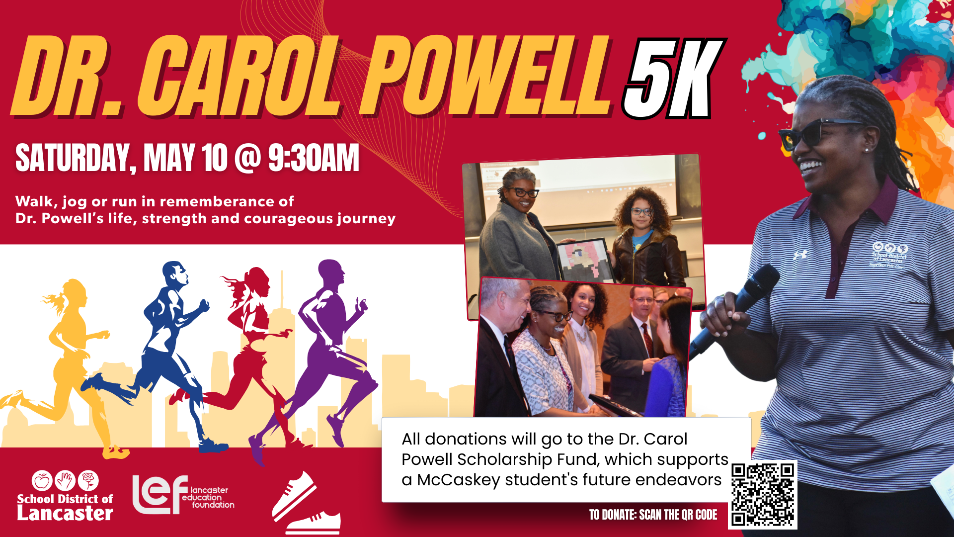 Honoring a legacy: join us for the 4th annual Dr. Carol Powell 5K ...