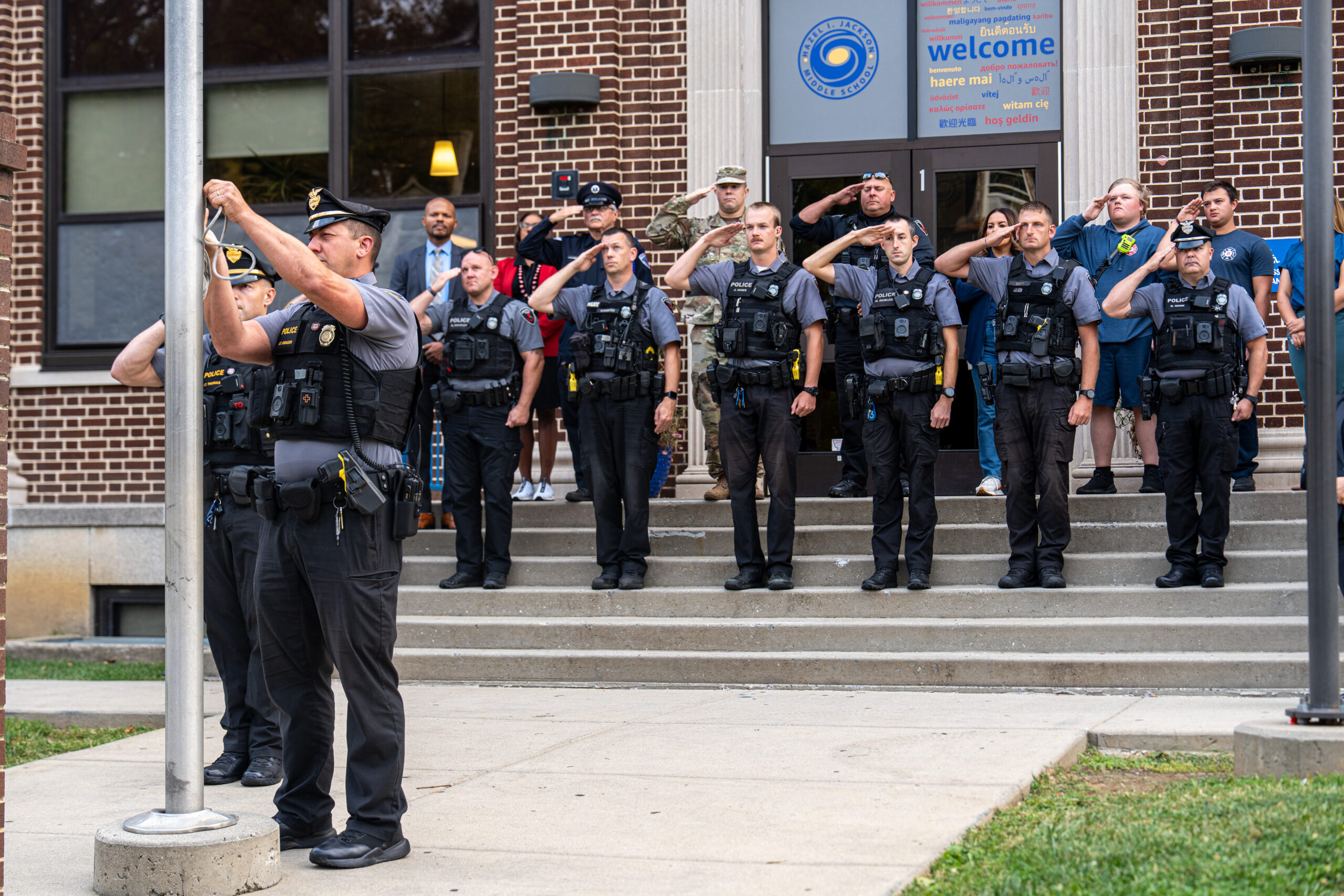 Honoring 9/11: a commemoration ceremony at Jackson MS - School District ...