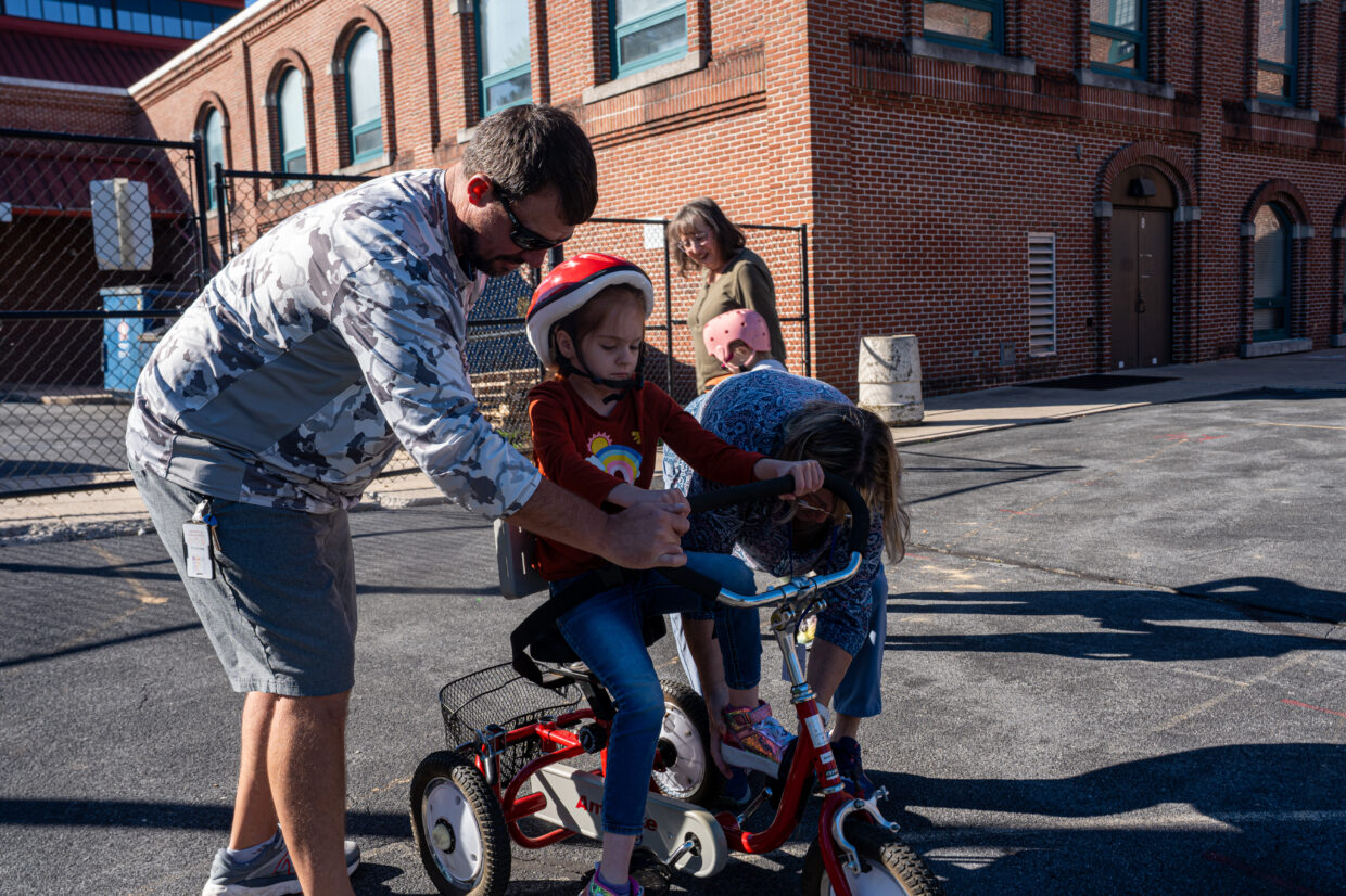 Making movement accessible: adaptive bikes bring joy to MDS students ...
