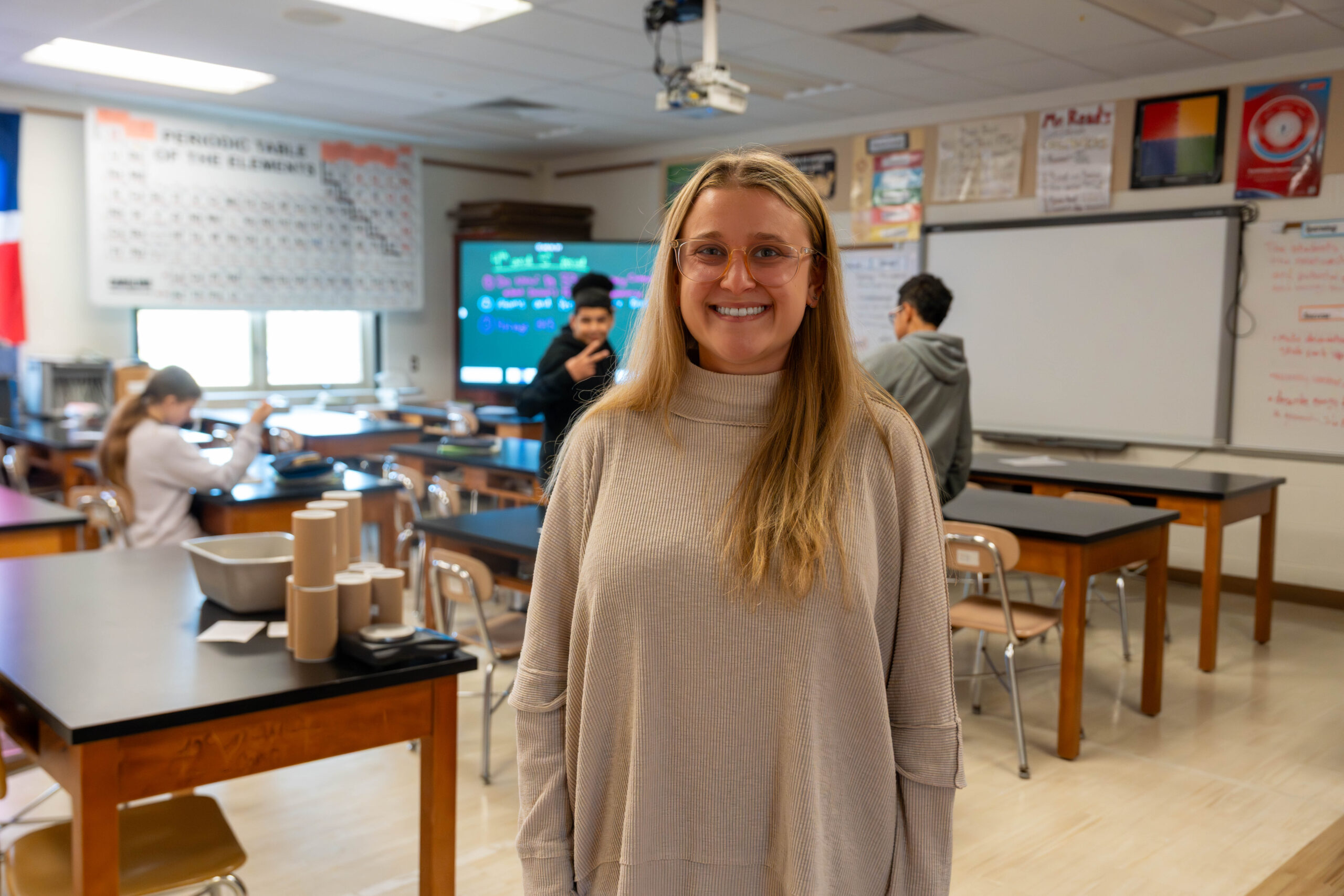 Staff shoutout: Morgan Will, Middle School Math Interventionist, E.R ...