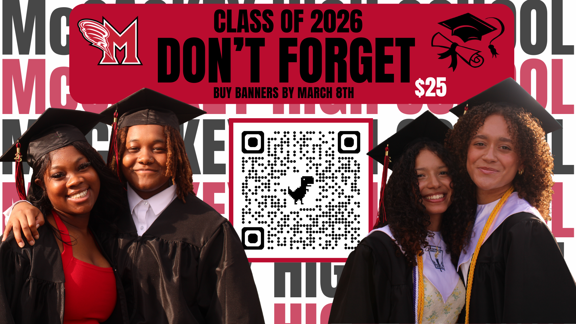 Graduation banners now available for the Class of 2026 - School ...